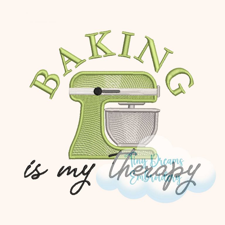 Baking Digital Machine Embroidery Design Kitchen Embroidery Design ...