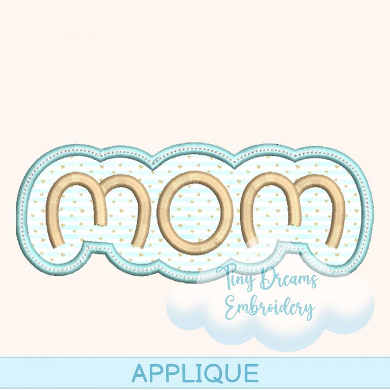 Mom Patch Digital Machine Embroidery Design Applique Mother Embroidery ...